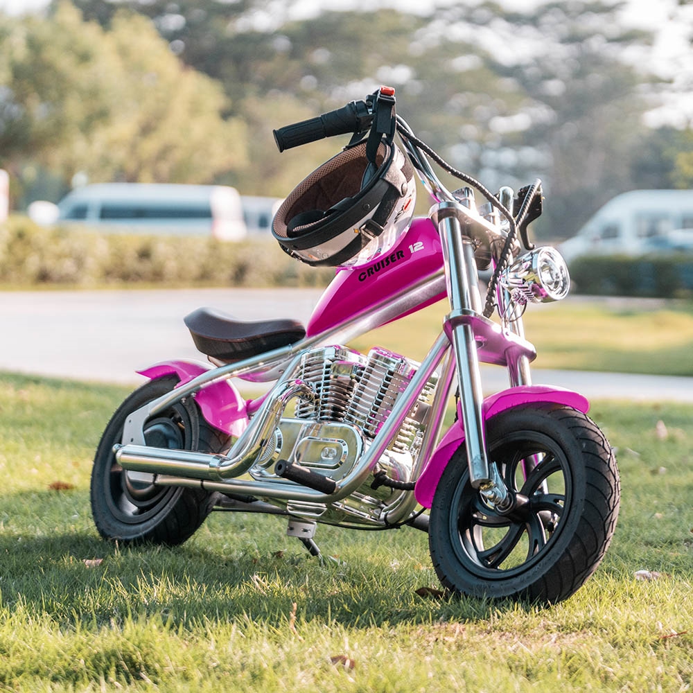 Fuel Tank + Mudguard Set for Hyper GOGO EL-MB03 - Pink