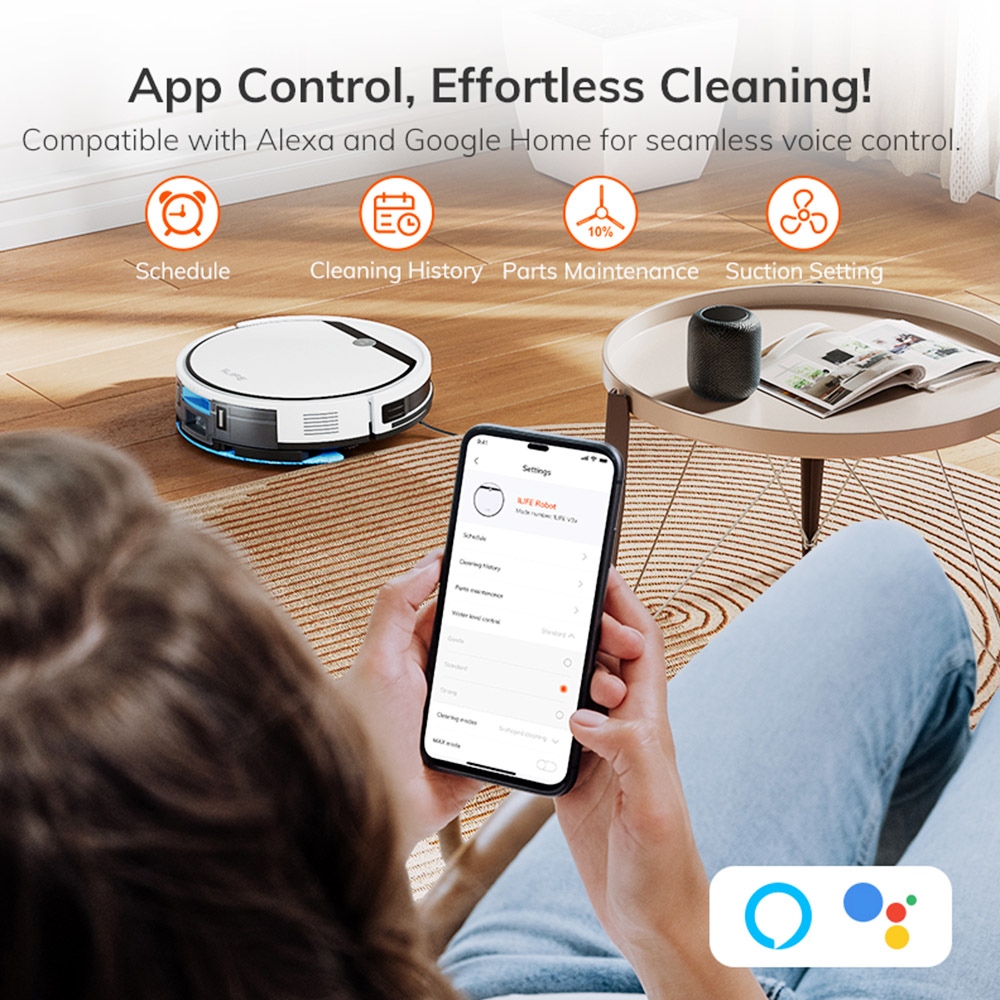 ILIFE V3X Robot Vacuum Cleaner