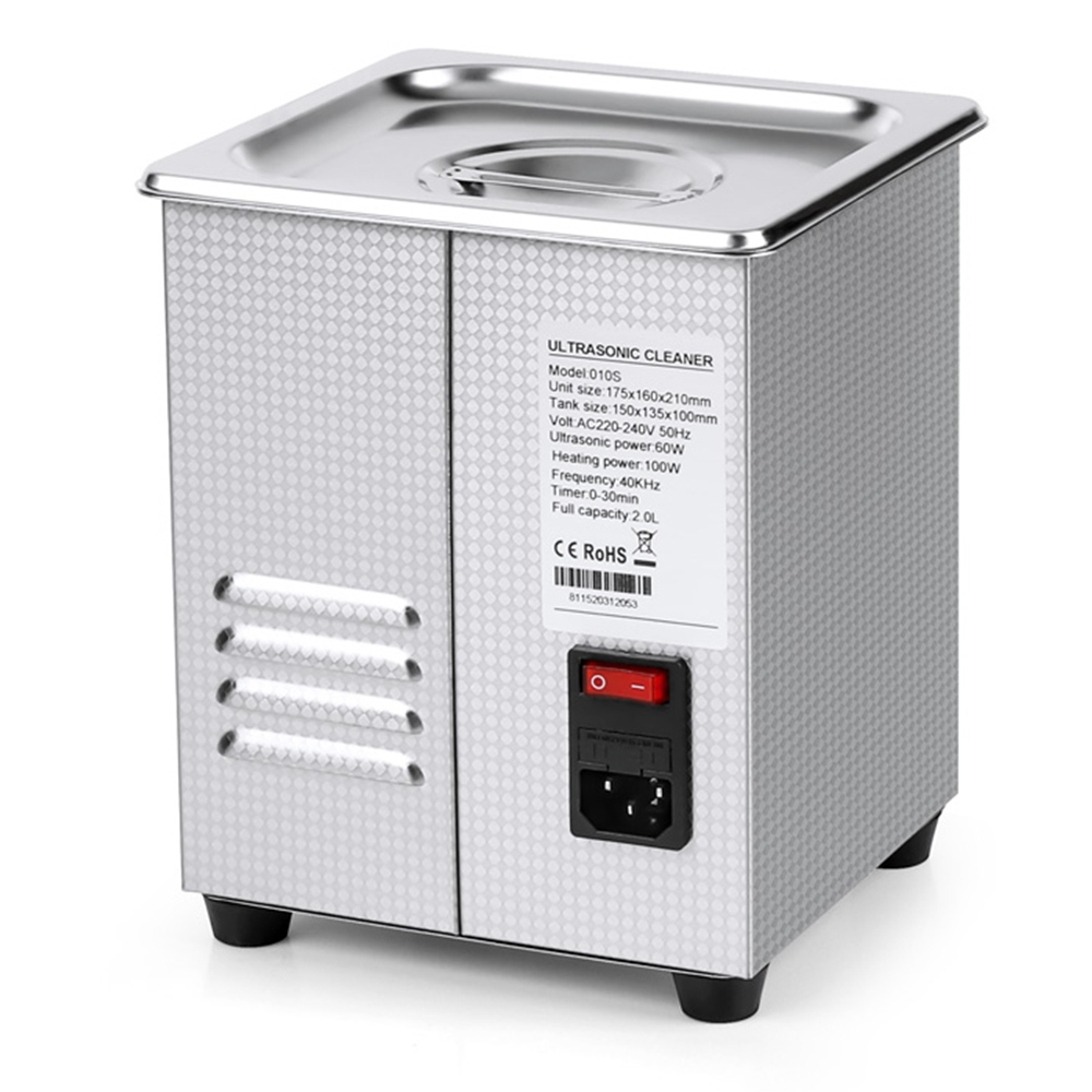 Geekbes 2L Ultrasonic Cleaner with Mechanical Knob 60W