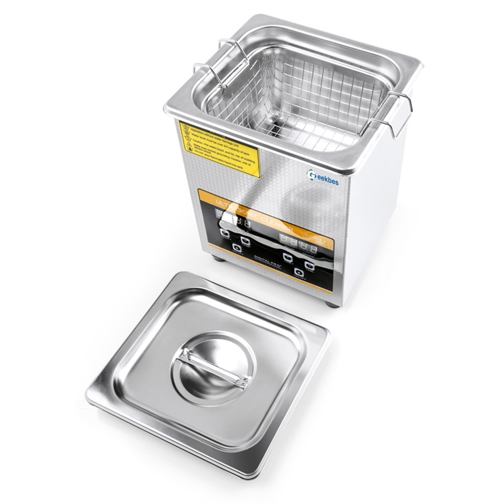 Geekbes 2L Ultrasonic Cleaner with Mechanical Knob 60W
