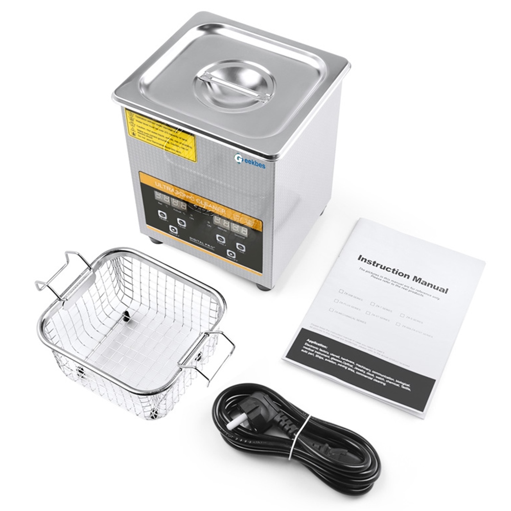 Geekbes 2L Ultrasonic Cleaner with Mechanical Knob 60W | Poland