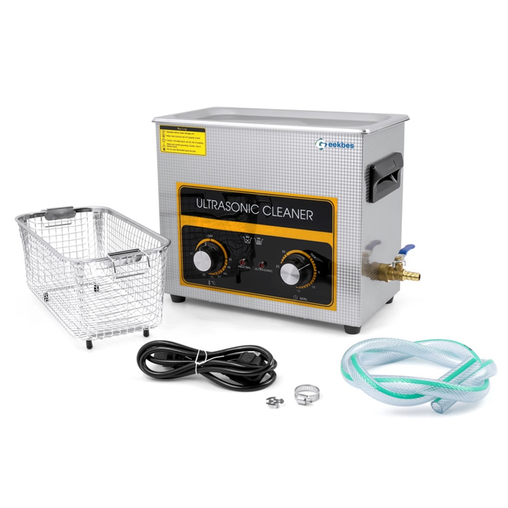 Geekbes 6.5L Ultrasonic Cleaner with Mechanical Knob 180W