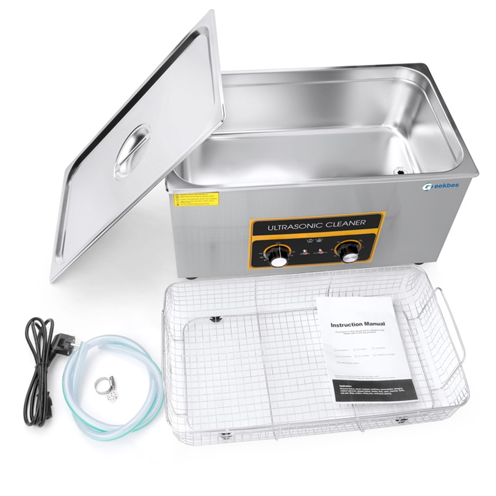 Geekbes 22L Ultrasonic Cleaner with Mechanical Knob 480W