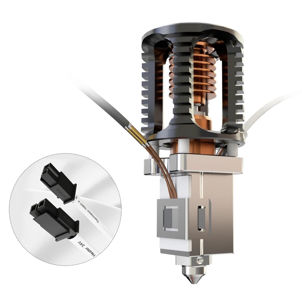 Trianglelab PT1000 Dragon Ace Hotend Black