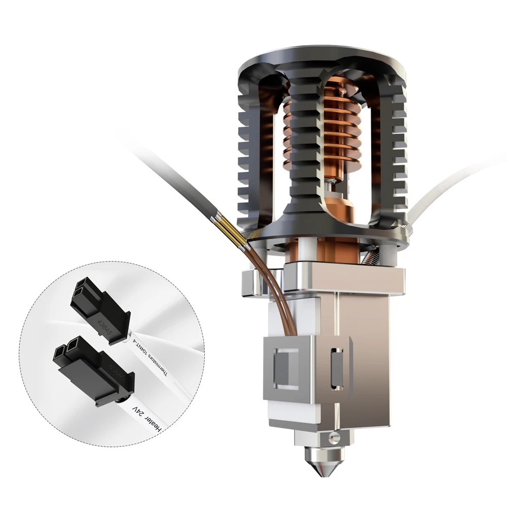 Trianglelab PT1000 Dragon Ace Hotend Limited Red