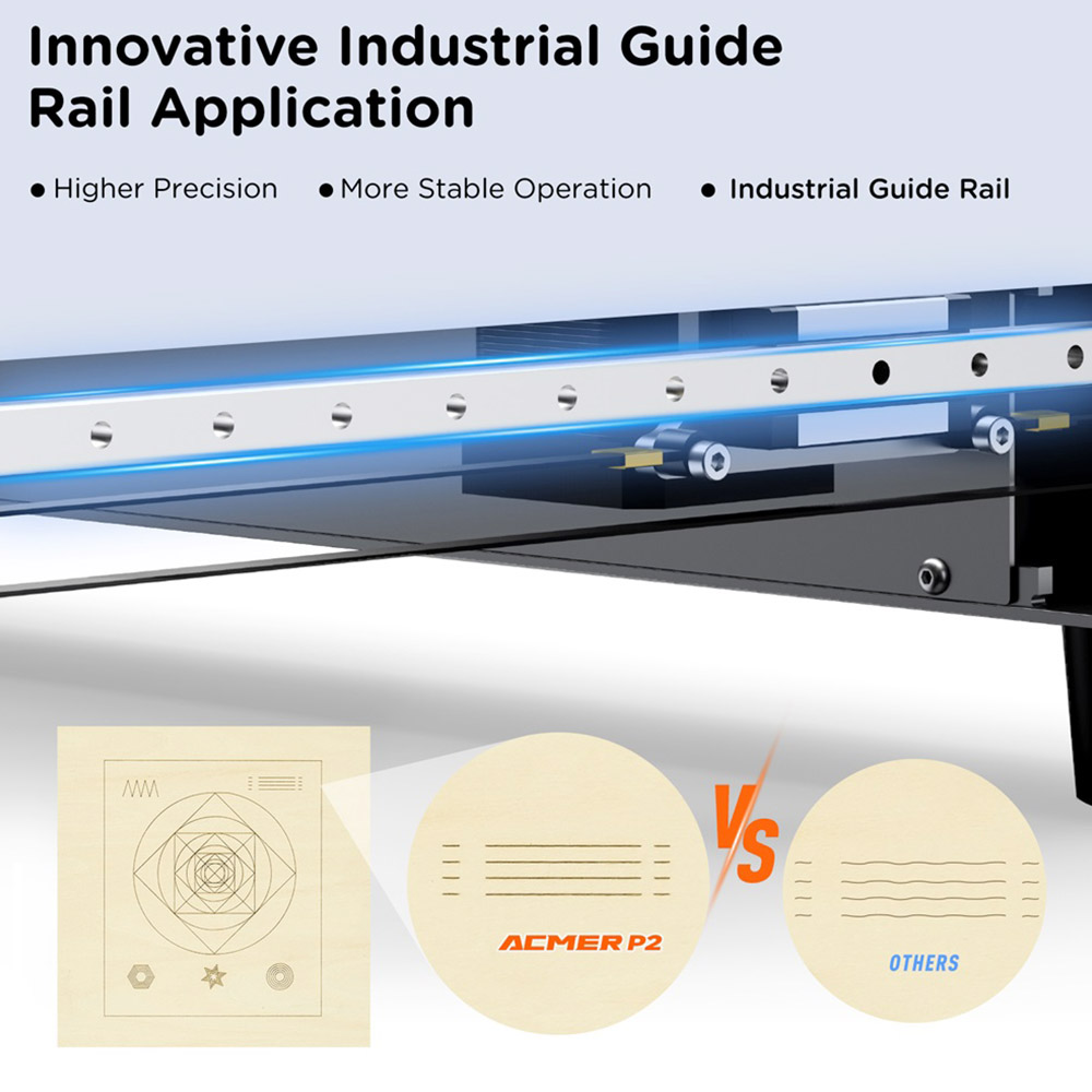 ACMER P2 10W Laser Engraver Cutter