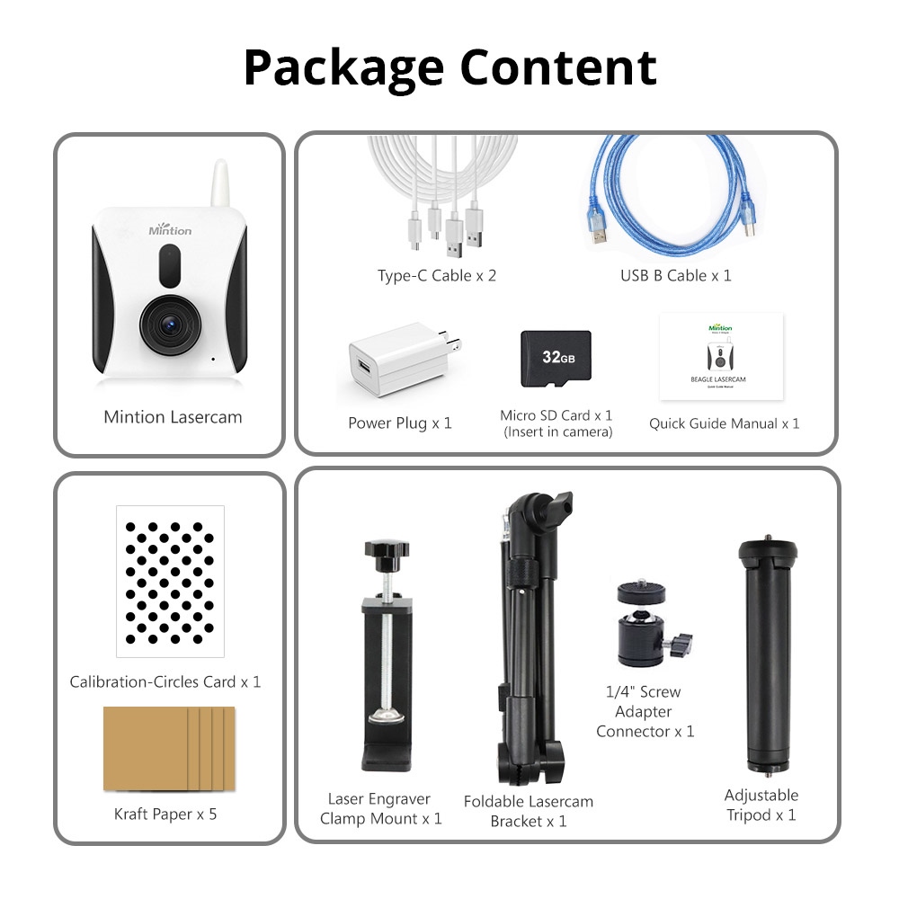 Mintion Lasercam Laser Engraver Camera