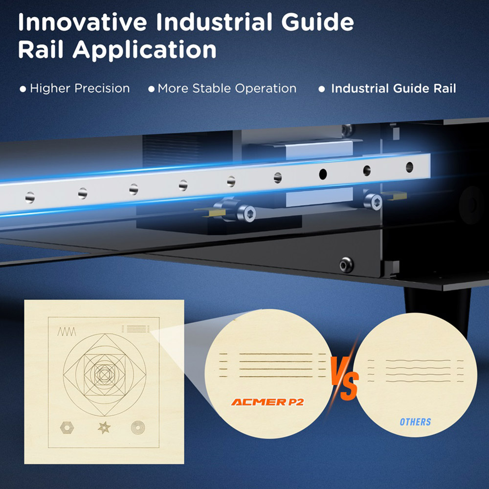 ACMER P2 20W Laser Engraver Cutter