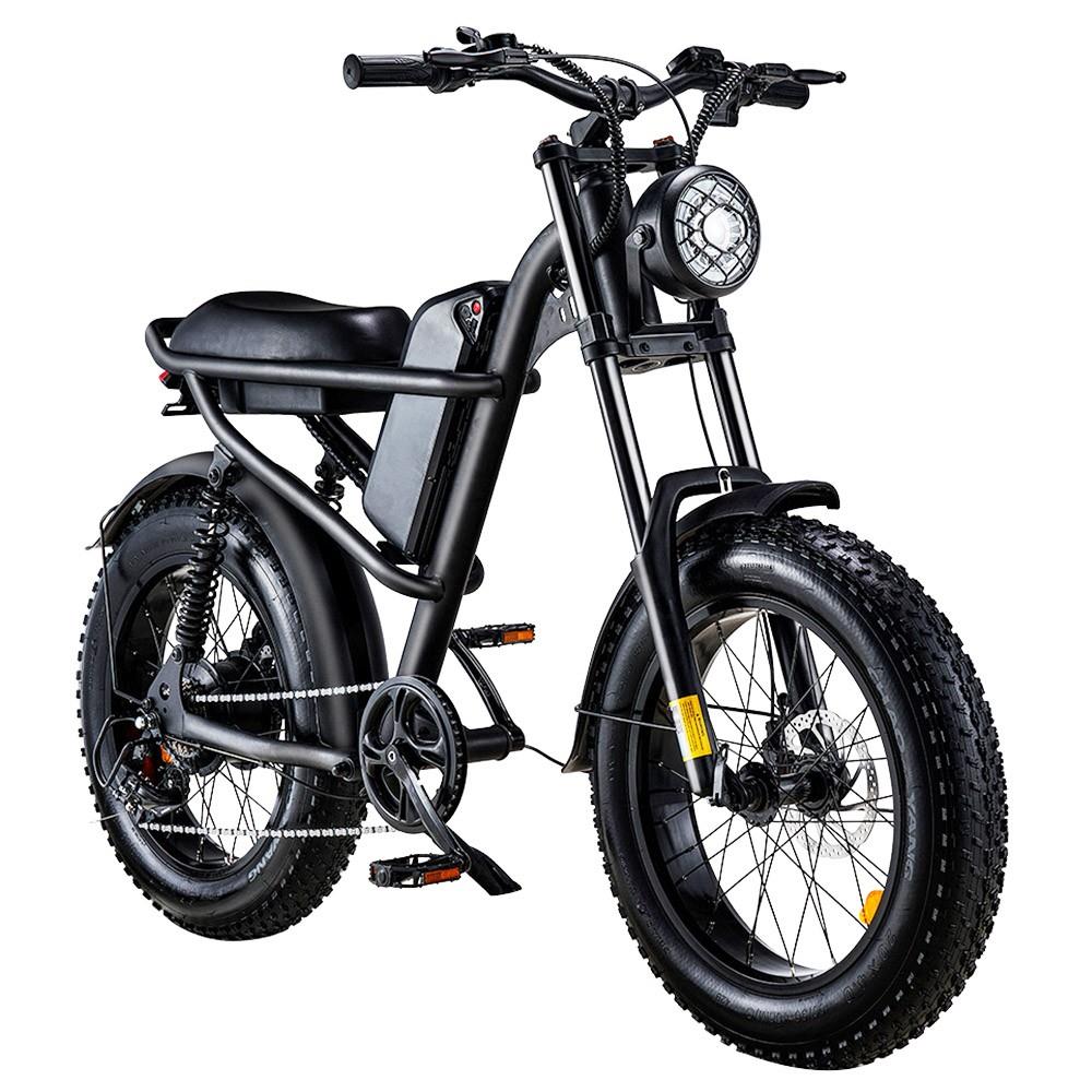 Riding' times Z8 Electric Bike 20 Inch 28MPH Speed 48V 15Ah 500W Motor
