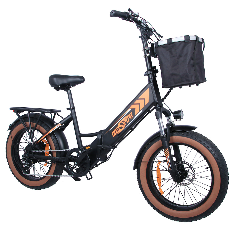 ONESPORT OT29 Electric Bike 20 inch 48V 250W Motor 25km/h 17Ah Battery