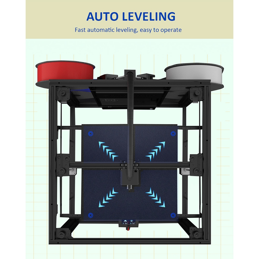 Zonestar Z9V5MK6 4 Extruders 3D Printer