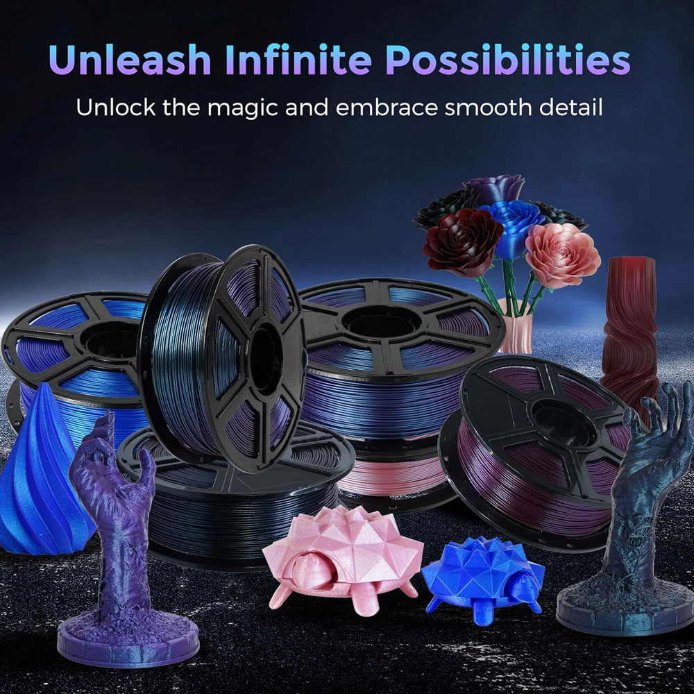 4kg Flashforge Multicolor PLA 3D Printing Filament | Poland