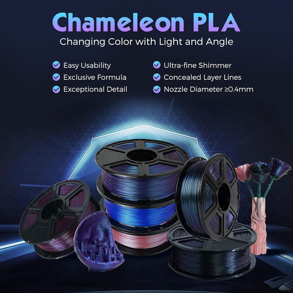 Flashforge Multicolor PLA 3D Printing Filament 1kg Blue | Poland