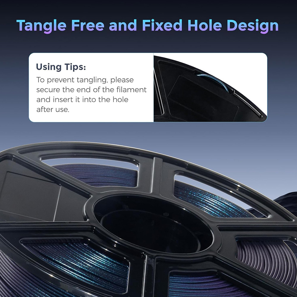 Flashforge Multicolor PLA 3D Pringting Filament Burnt Titanium | Poland