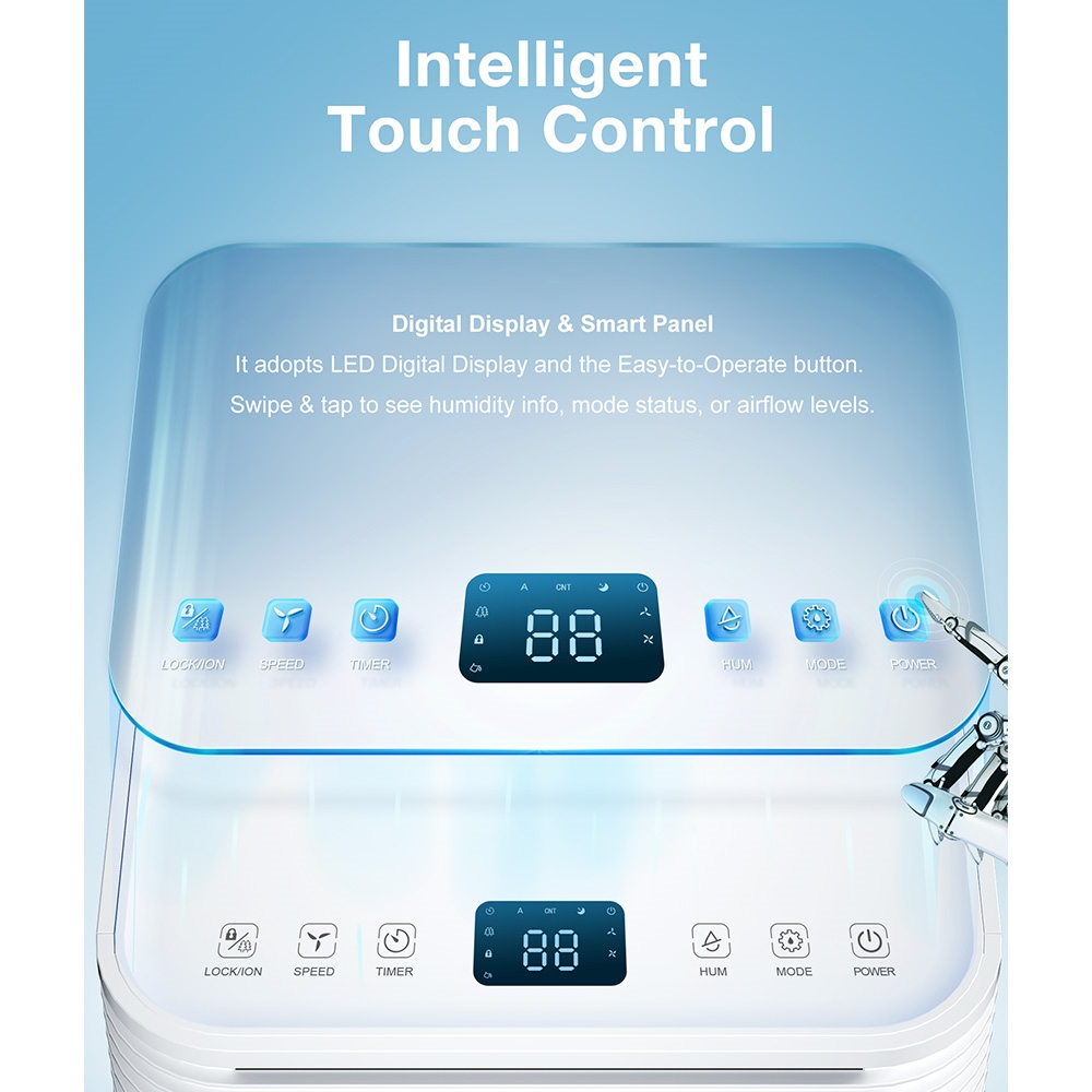 LUKO OL12-BD031A Portable Dehumidifier