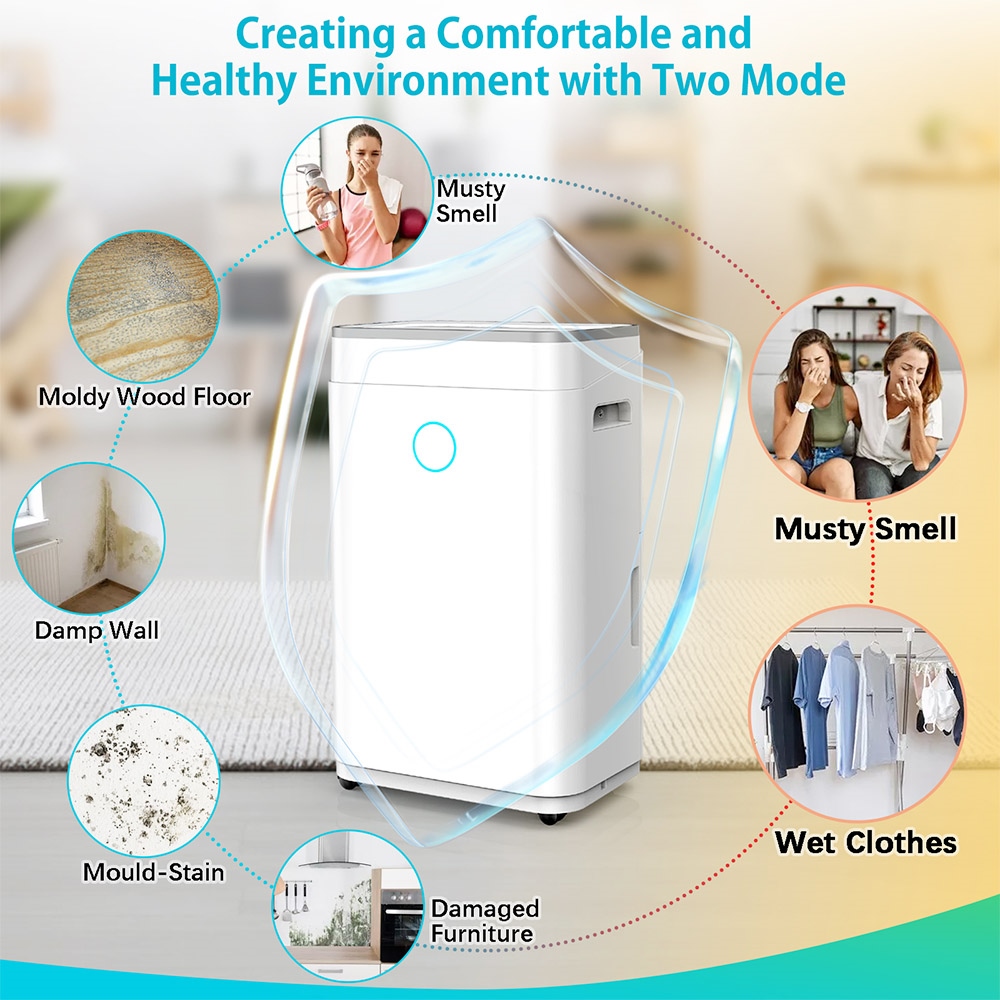 LUKO OL20-D030A Portable Home Dehumidifier