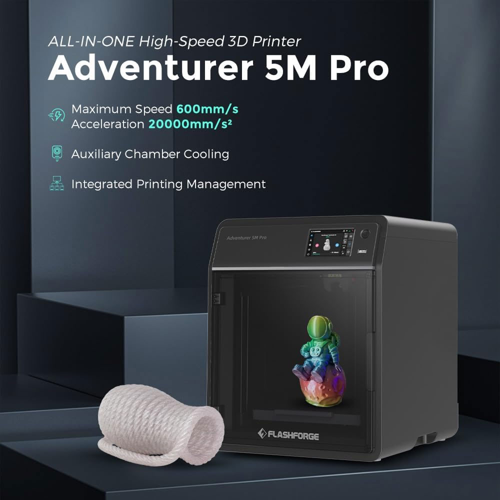 Flashforge Adventurer 5M Pro Fast 3D Printer 600mm/s | Poland