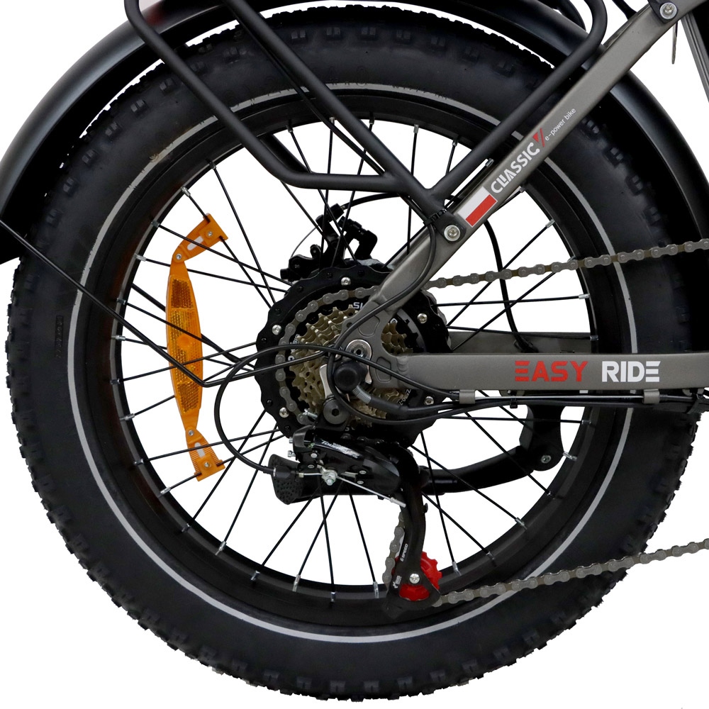 BAOLUJIE DZ2030 Electric Bike 500W Motor 48V 13AH 40km/h Speed - Grey