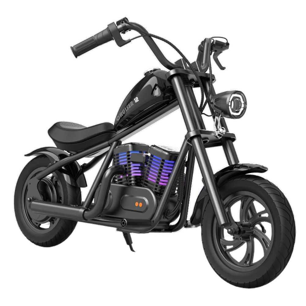 HYPER GOGO Cruiser 12 Plus Electric Motorcycle for Kids Black | Poland