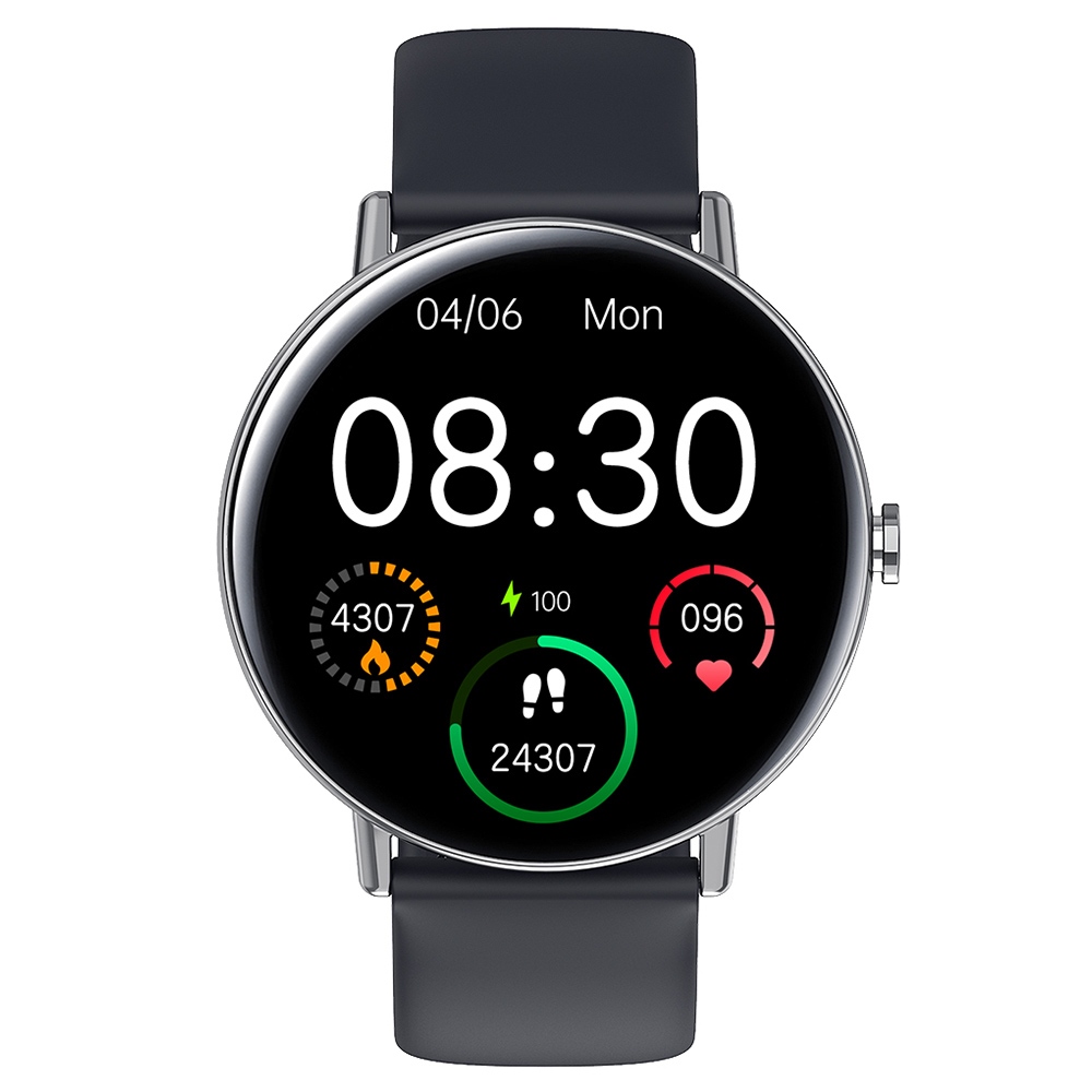 G7 Smartwatch Heart Rate Health Monitoring Watch - Black