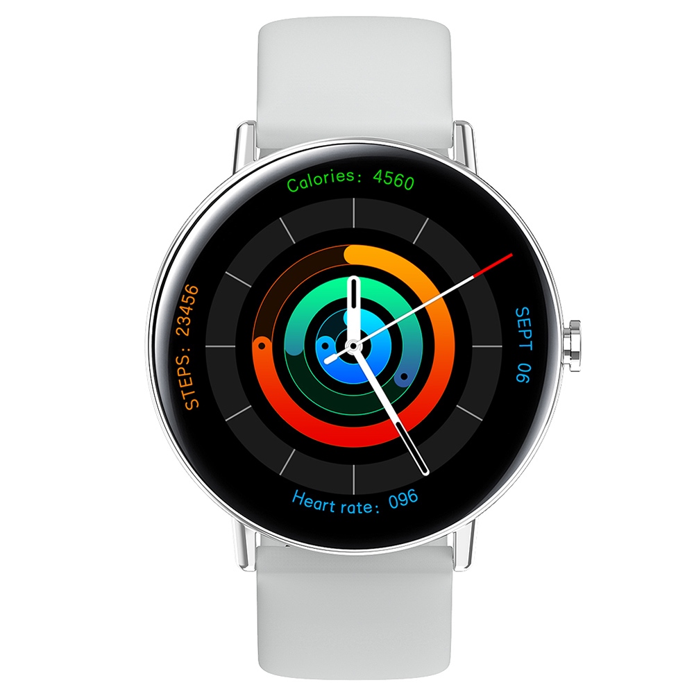 G7 Smartwatch Heart Rate Health Monitoring Watch - Silver