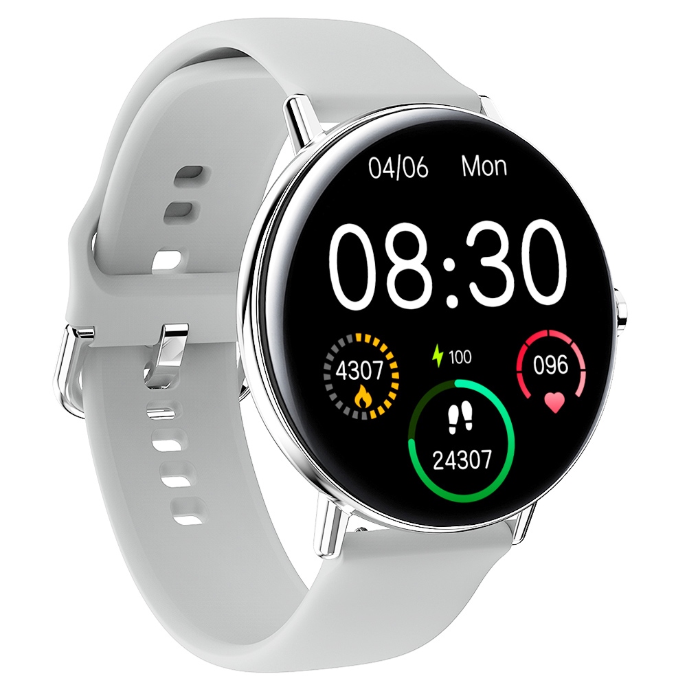 G7 Smartwatch Heart Rate Health Monitoring Watch - Silver