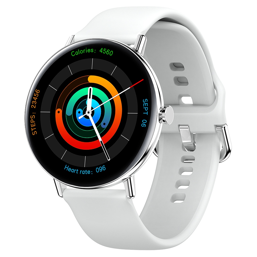 G7 Smartwatch Heart Rate Health Monitoring Watch - Silver