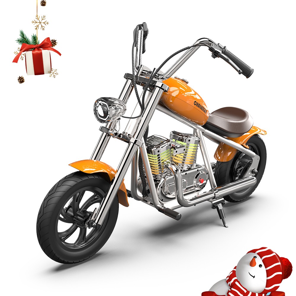HYPER GOGO Challenger 12 Plus with App Electric Motorcycle for Kids