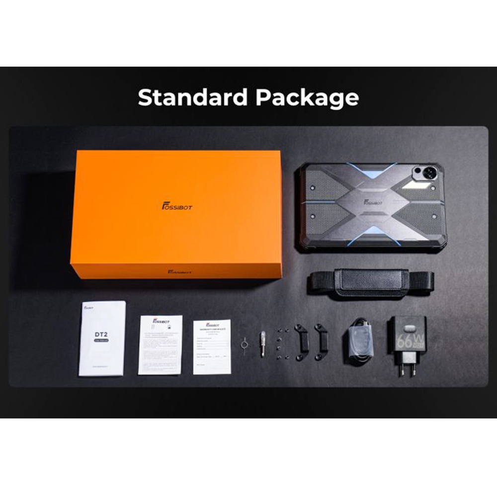 FOSSiBOT DT2 12GB+256GB Rugged Tablet - Blue | Europe