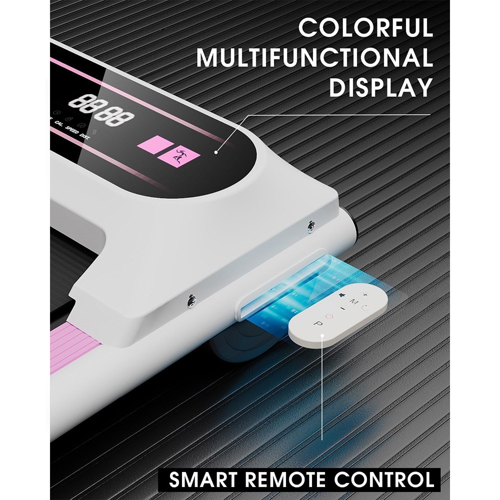 KRD Q22 Walking Pad Under Desk Treadmill Pink
