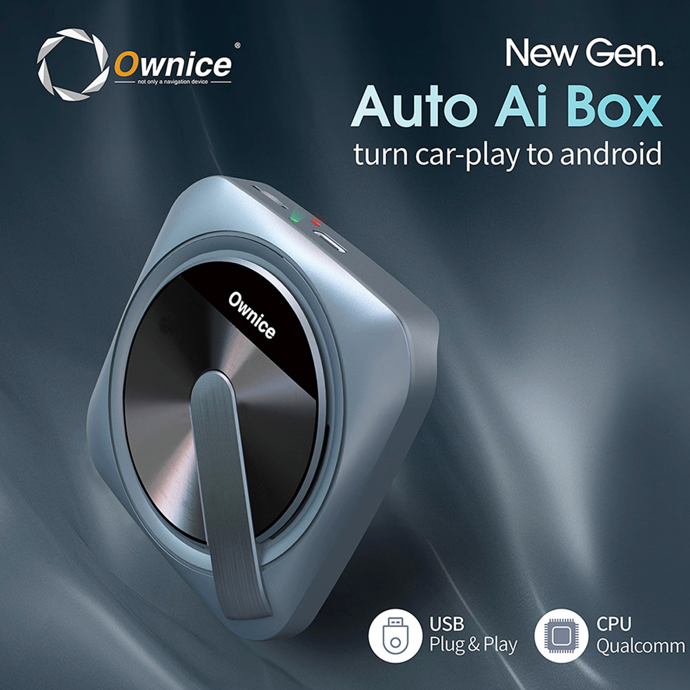 Ownice A0 Wired to Wireless Android Auto Ai Box for Car