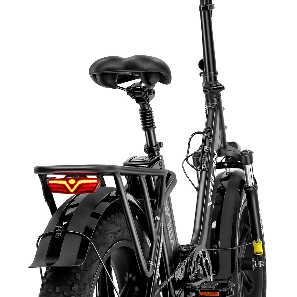Vitilan U7 2.0 Foldable Electric Bike - Black