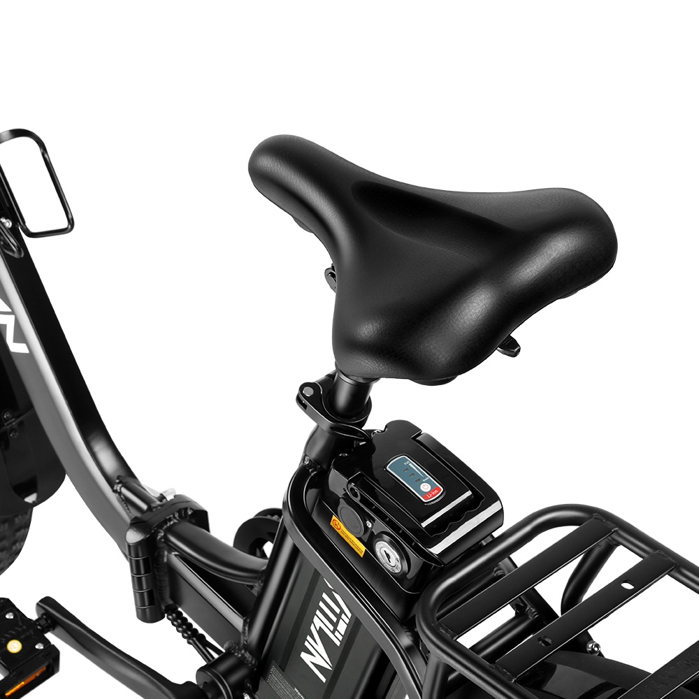 Vitilan U7 2.0 Foldable Electric Bike - Black