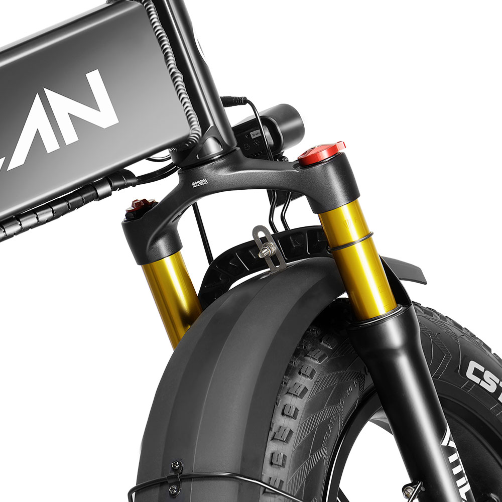 Vitilan I7 Pro 2.0 Foldable Electric Bike - Black