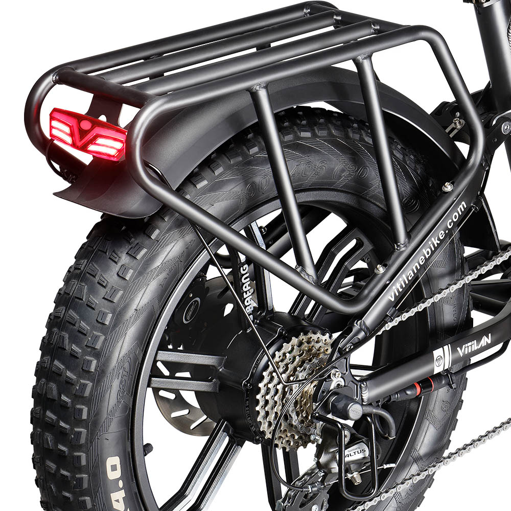 Vitilan I7 Pro 2.0 Foldable Electric Bike - Black