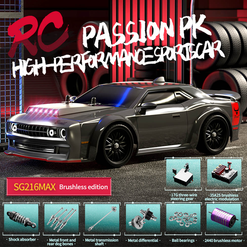 ZLL SG216 Max RC Car - 3 Batteries