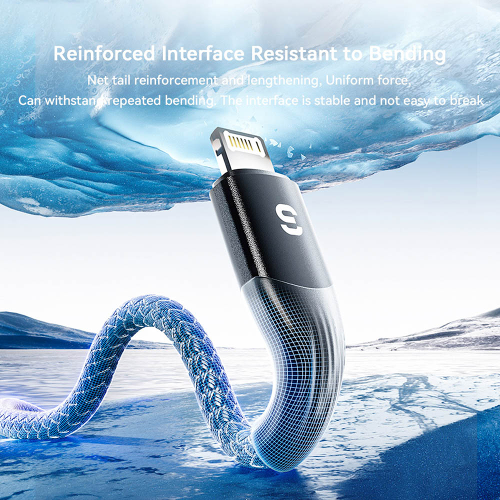 ESSAGER PD29W Fast Charging Data Cable 2m Black