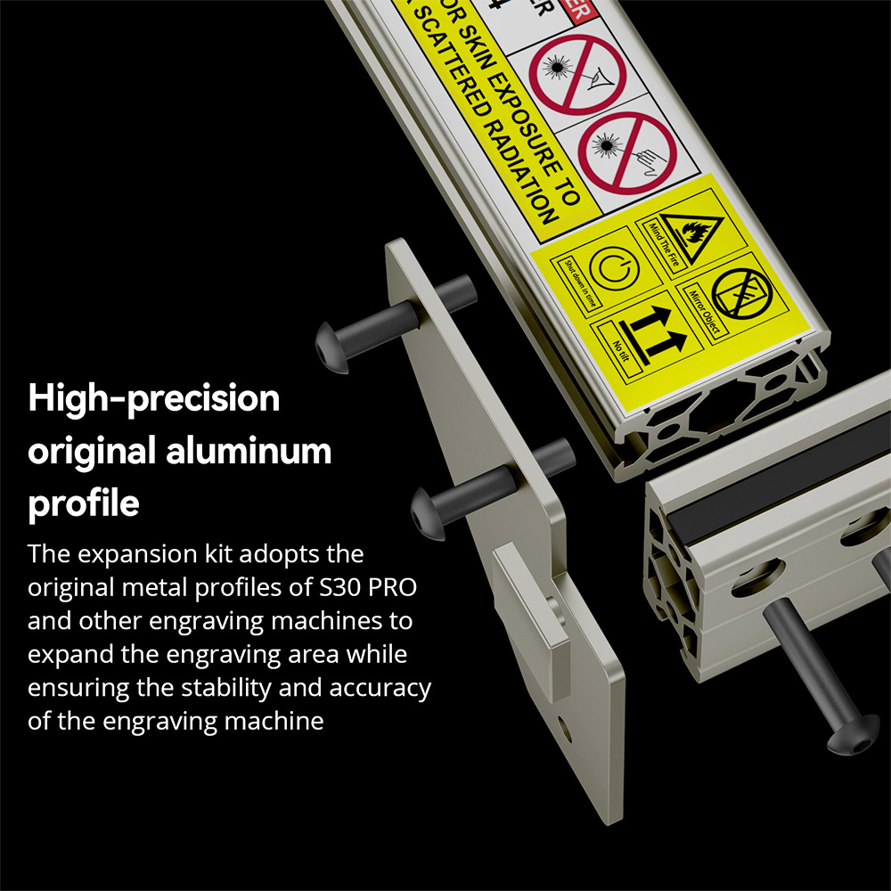 ATOMSTACK Maker S30 Pro Y-axis Extension Kit 400x850mm