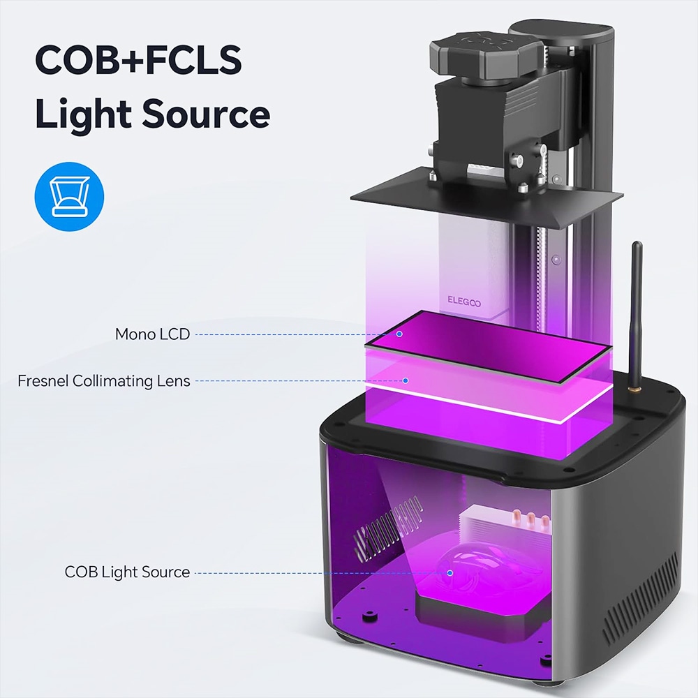Elegoo Mars 4 Ultra 9K Resin 3D Printer