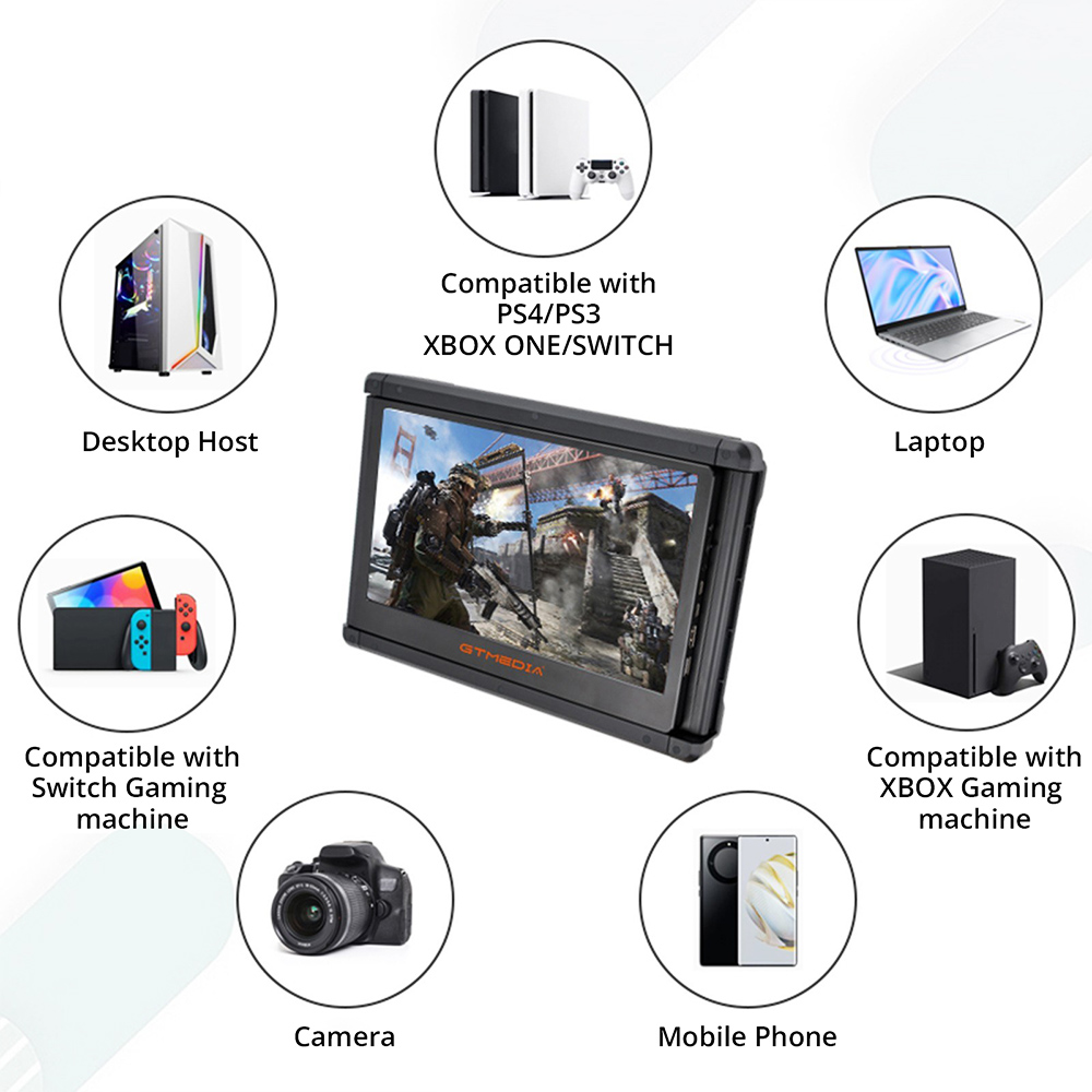 GTMEDIA MATE X Portable Dual Screen Monitor | Europe