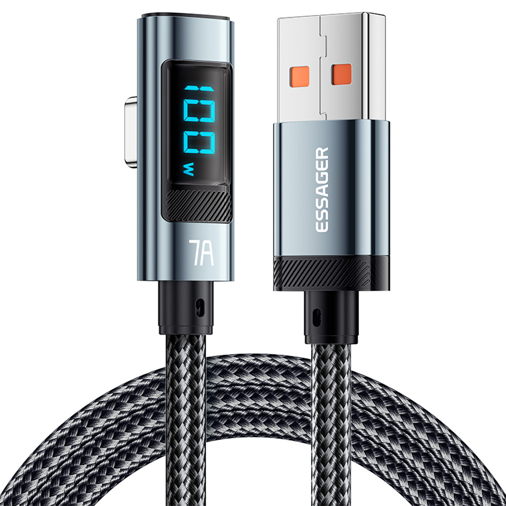 ESSAGER 100W 7A Digital Display Data Cable 1m