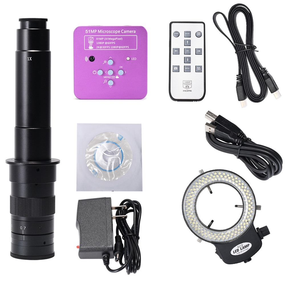 HAYEAR 51MP HD Microscope Camera US Plug
