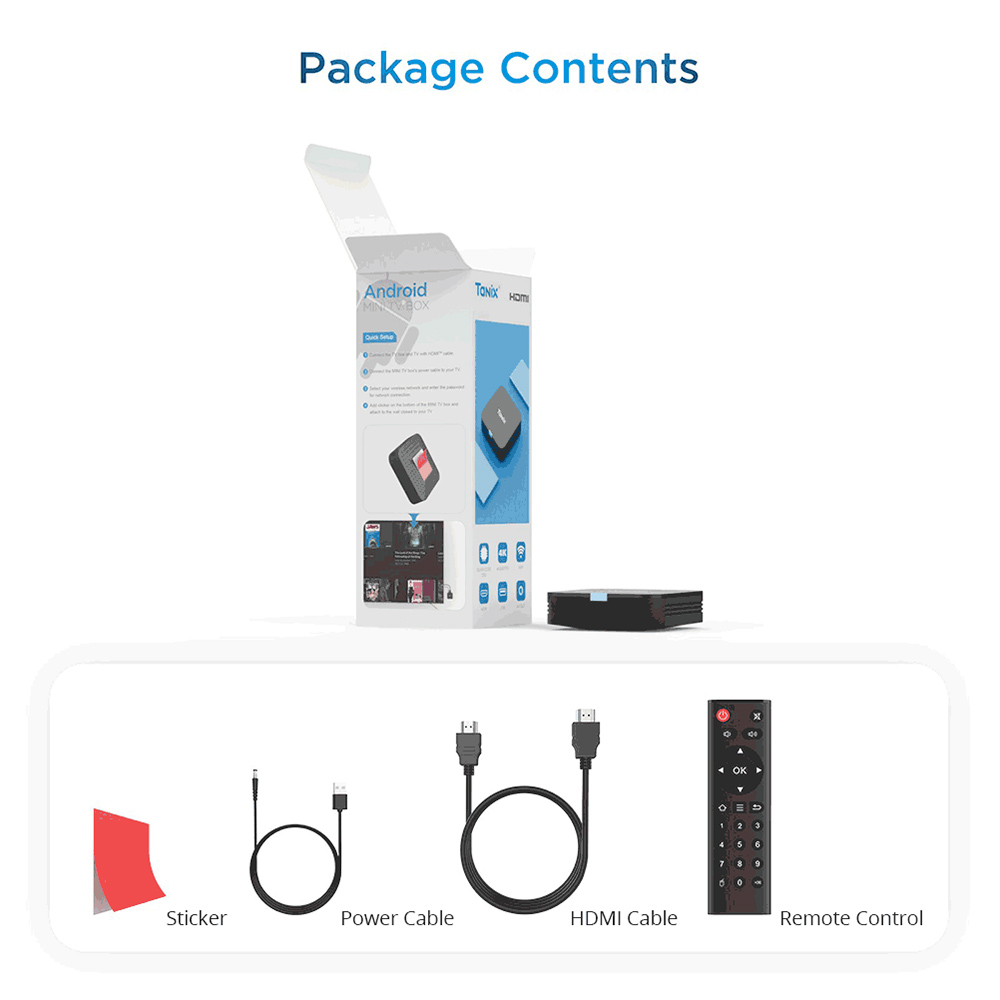 TANIX TX1 Mini TV Box 1+8G
