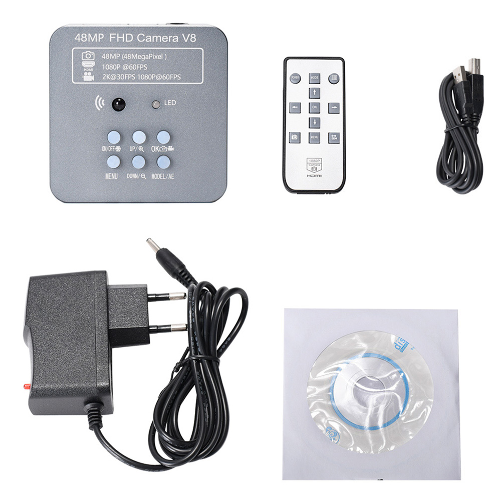 HAYEAR 48MP Microscope Camera EU Plug