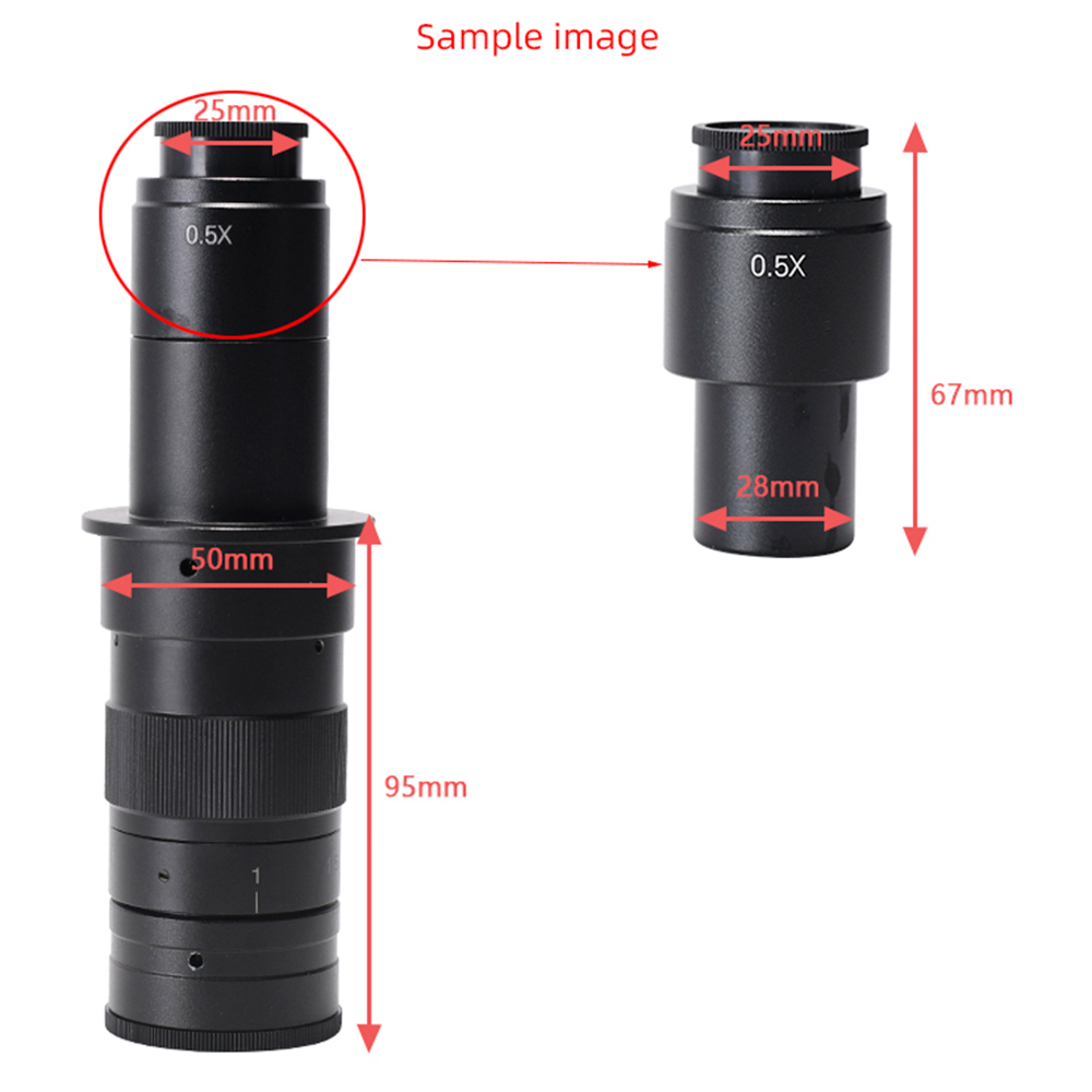 HAYEAR 1X Microscope Eyepiece