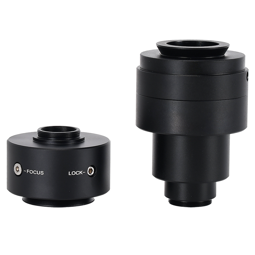 HAYEAR 0.5X C-Mount Trinocular Adapter for Olympus Microscope