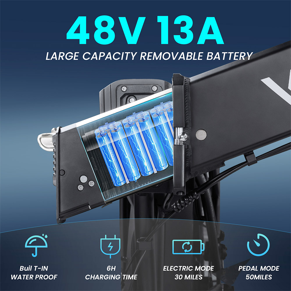 Vitilan V3 750W Electric Bike - Grey