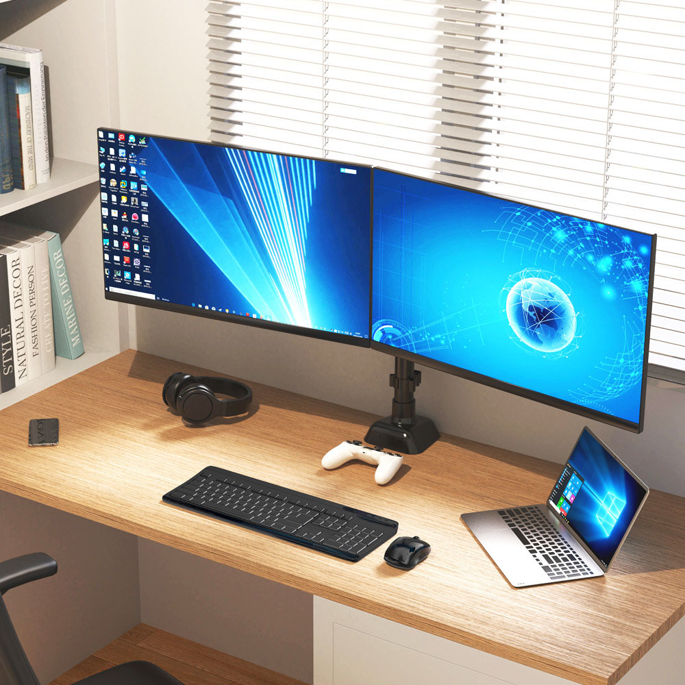 Adjustable Dual Monitor Stand