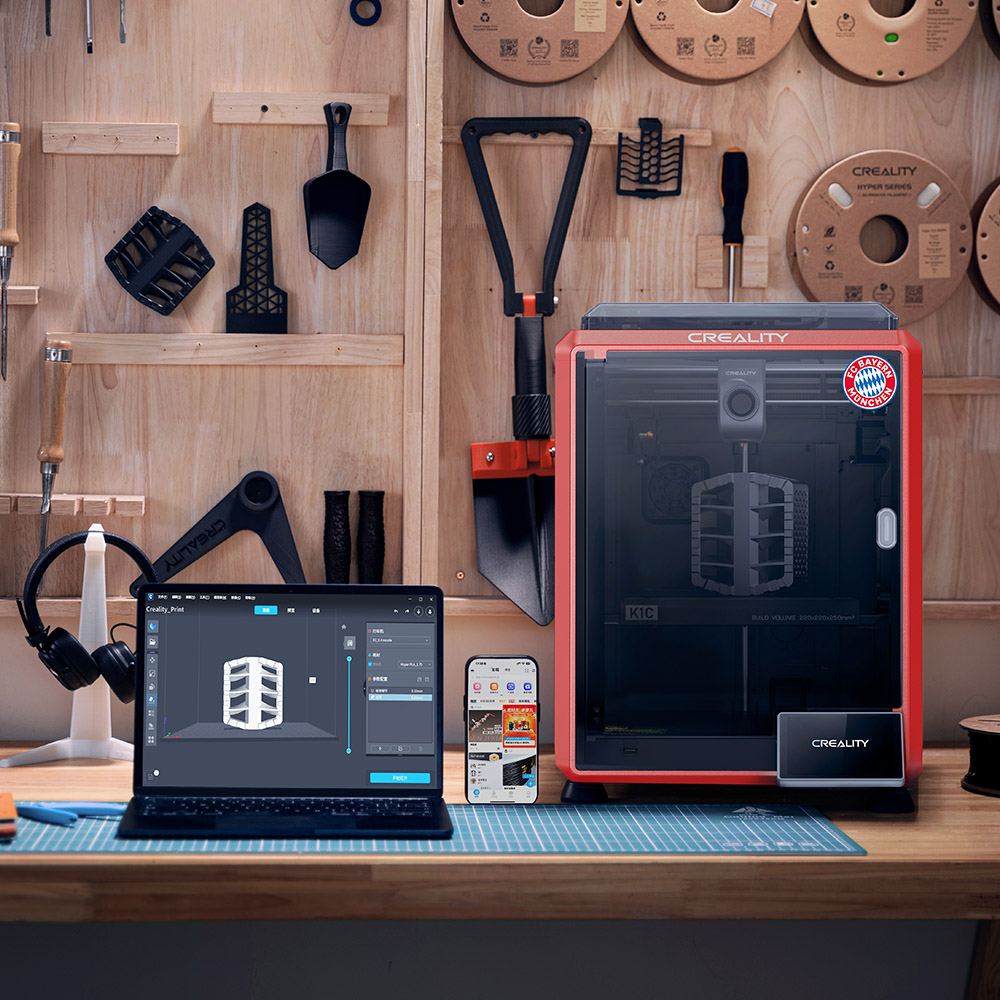 Creality K1C Bayern Edition with AI Camera 600mm/s