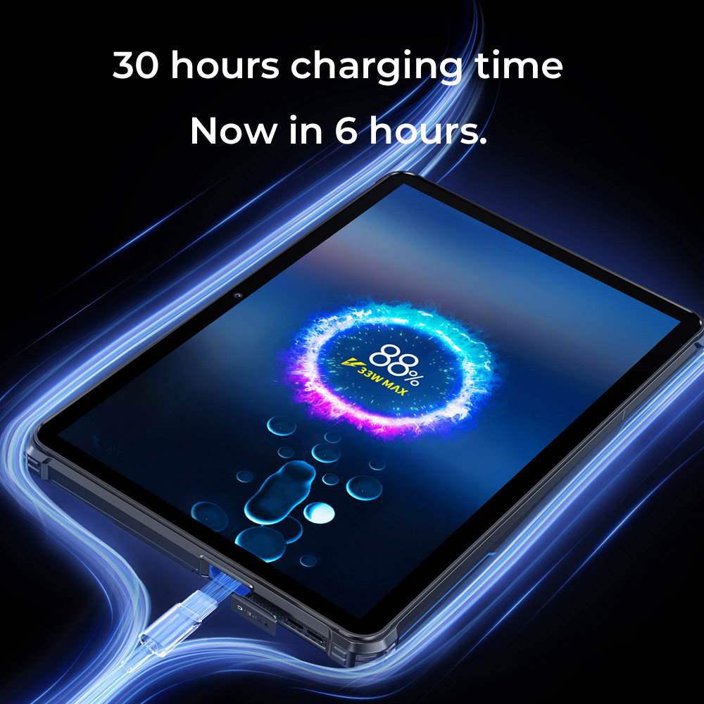 OUKITEL RT7 4G Titan Rugged Tablet - Grey